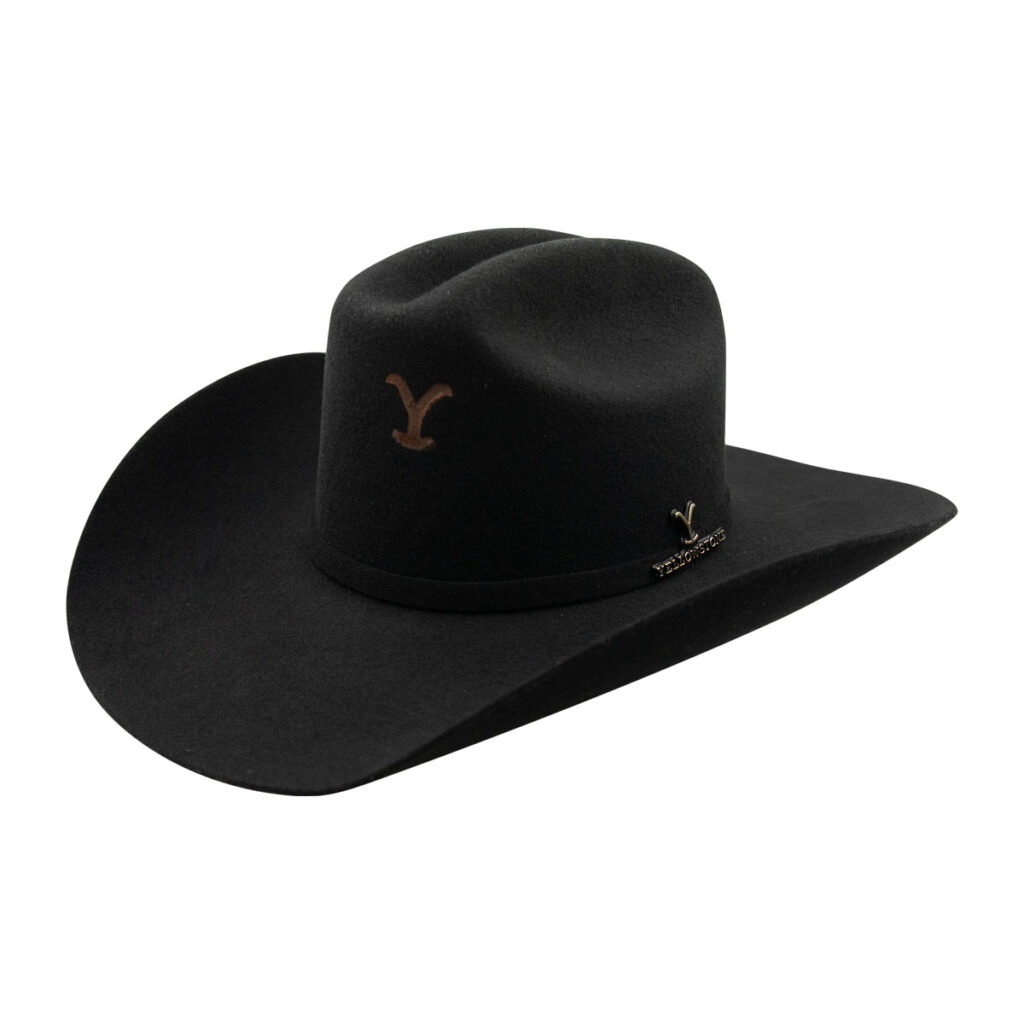 Bull Ranch 5x Estilo John Dutton Black - Sombreros La Nutria
